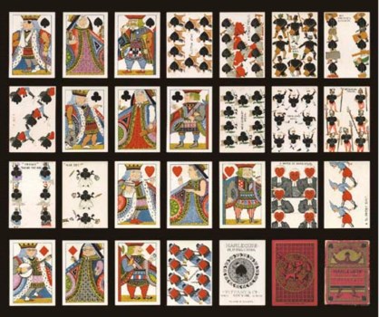 Harlequin Transformation Deck, 1879, New York, Tiffany & Co., 52 of 52 ...