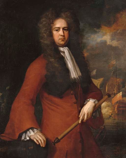 Michael Dahl (Stockholm 1659-1743 London) , Portrait of Admiral Sir ...