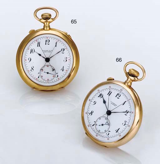 C.H. MEYLAN. A 14K GOLD OPENFACE SPLIT SECONDS CHRONOGRAPH KEYLESS ...