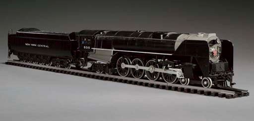 A New York Central Niagara 4-8-4 Steam Locomotive and Tender , WILLIAMS ...