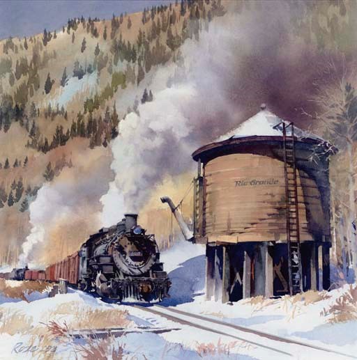 Ted Rose (Ammerican, 20th Century)