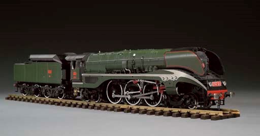 A detailed model of the French National Railway (SNCF) U1 4-6-4 de Caso ...
