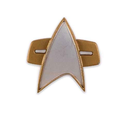 FIRST CONTACT-STYLE STARFLEET COMMUNICATOR BADGES | Christie's