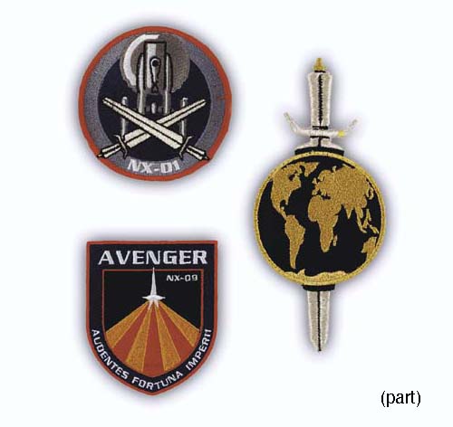 MIRROR UNIVERSE EMBROIDERED PATCH COLLECTION