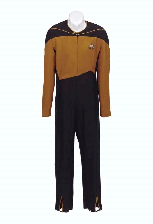 WORF'S SECOND SEASON STARFLEET UNIFORM | Christie's