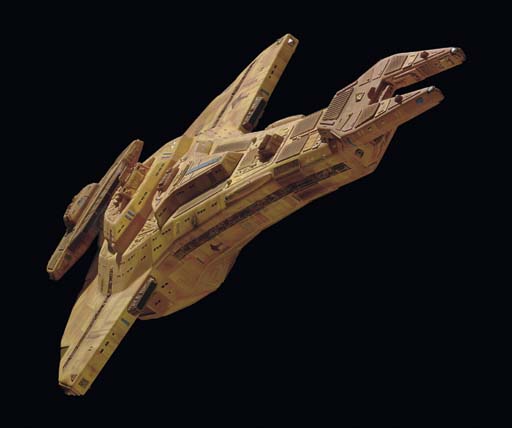 Cardassian Cruiser Ship Model Christies