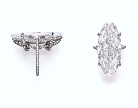 A DIAMOND "THREAD" RING, BY JAR | Christie's