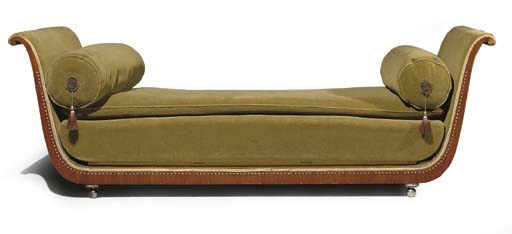 EMILE-JACQUES RUHLMANN , LIT DE REPOS, 'ÉLÉGANT', VERS 1920 | Christie's