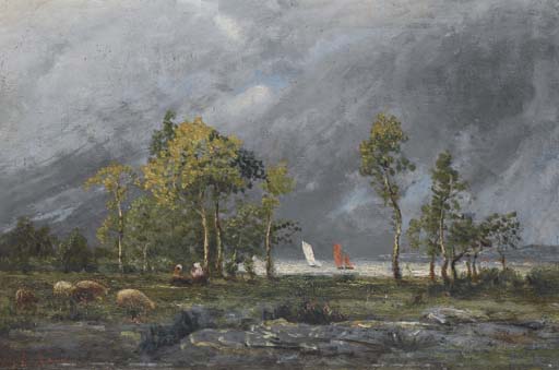 CHARLES LEROUX (NANTES 1814-1895)