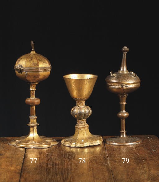 A Gilt copper chalice , LATE 15TH/EARLY 16TH CENTURY | Christie's