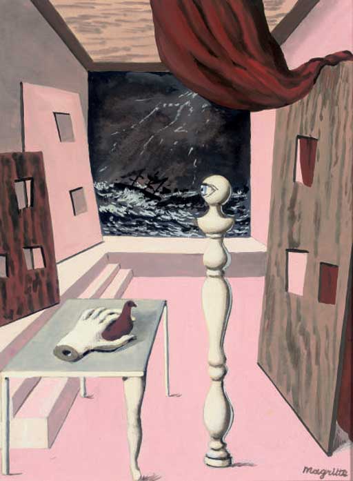 The Difficult Crossing Rene Magritte