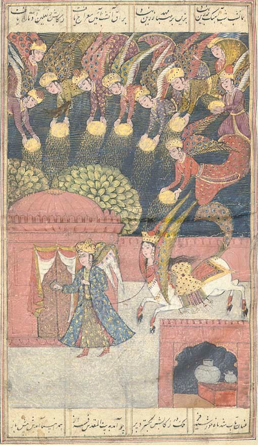 THE BATTLES OF 'ALI , ATTRIBUTED TO MUHAMMAD AL-HUSAYNI, KASHMIR, 19TH ...