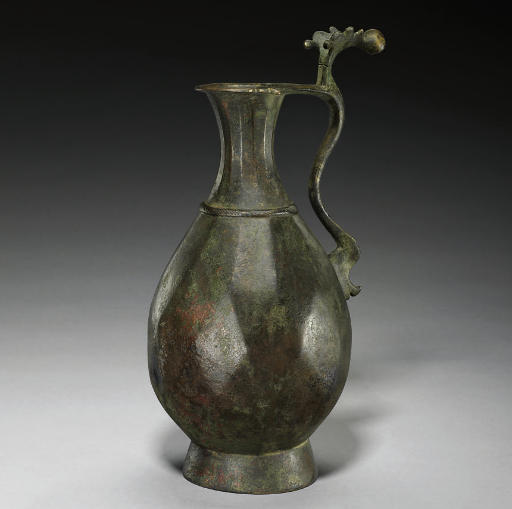 A LARGE SAMARKAND CONICAL POTTERY BOWL , CENTRAL ASIA, 9TH/10TH CENTURY ...
