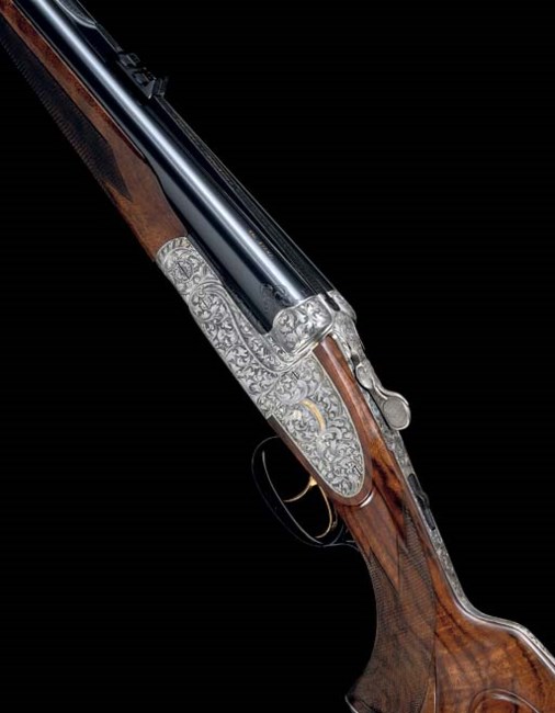 A FINE .577 NITRO EXPRESS (3IN.) DOUBLE-BARRELLED SIDELOCK EJECTOR ...