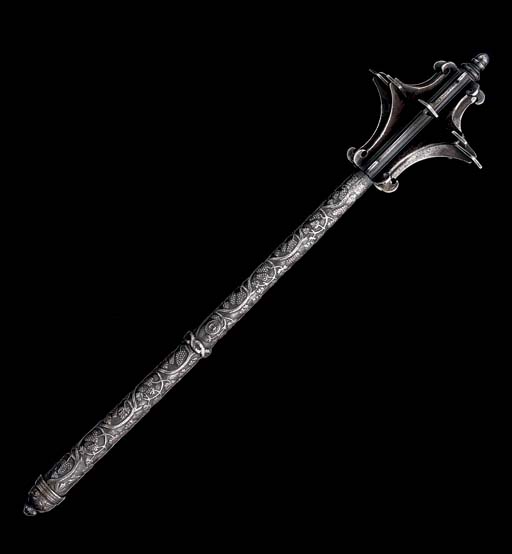 A COMPOSITE ITALIAN MACE , LATE 16TH CENTURY | Christie's