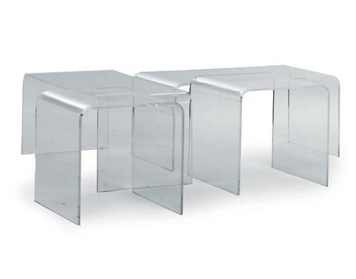 TWO PAIRS OF PERSPEX COFFEE TABLES , LATE 20TH CENTURY | Christie's