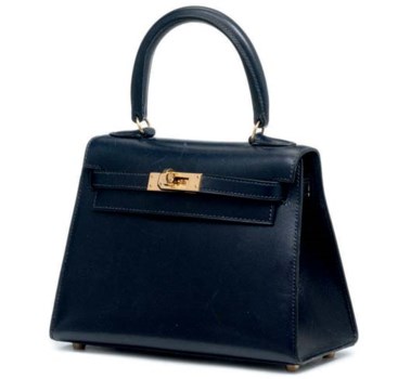 A MIDNIGHT BLUE MINI KELLY BAG , HERMÈS | Christie's