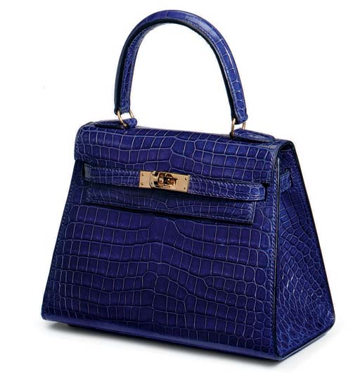 A MIDNIGHT BLUE MINI KELLY BAG , HERMÈS | Christie's
