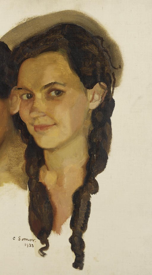 Konstantin Andreevich Somov (1869-1939) , Double portrait of V ...