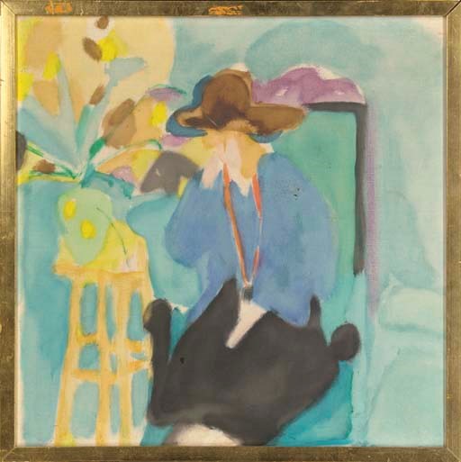 Philip Sutton, R.A. (British, b.1928) , Cristina | Christie's