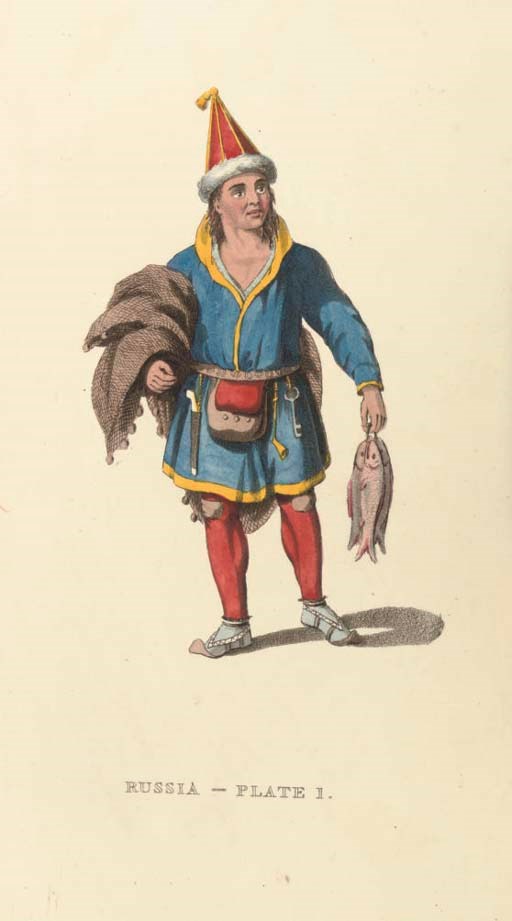 ALEXANDER, William (1767-1816). A set of 5 costume books, London ...