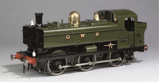 A well engineered 5in. gauge model of the Great Western Railway 87xx ...
