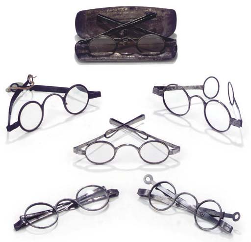 Eleven English steel spectacles, , 18TH-CENTURY/EARLY 19TH CENTURY ...