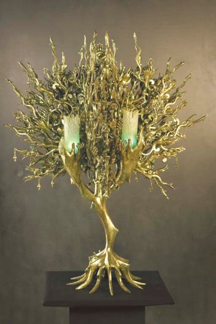 GABRIEL BARREDO (b. The Philippines 1957) , Tree of life - reaching out ...