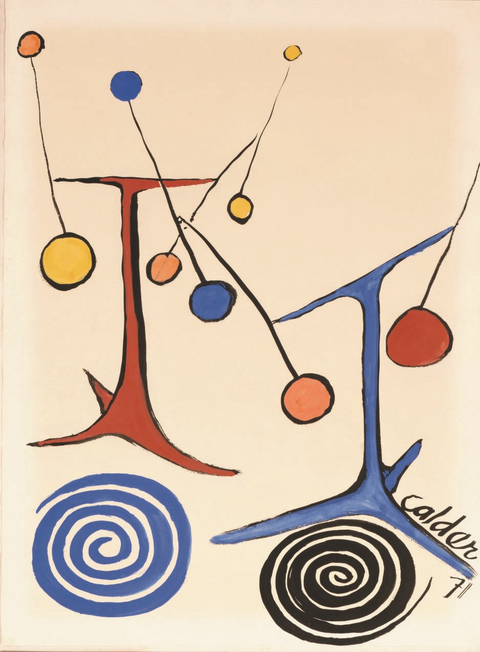 Alexander Calder (1898-1976) , Mobiles, Each with His Spiral | Christie's