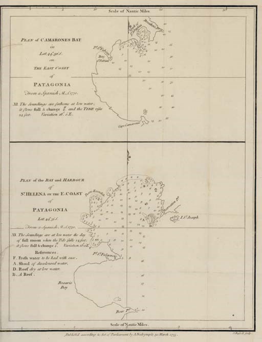 DALRYMPLE, Alexander. A Collection of Voyages chiefly in the Southern ...