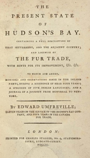 UMFREVILLE, Edward (b. ca 1755, fl. 1771-89). The Present State of ...