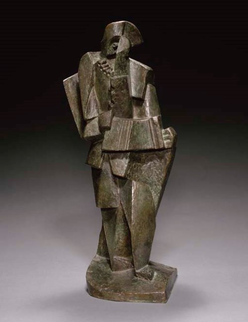 Jacques Lipchitz (1891-1973) , Harlequin à l'accordéon | Christie's