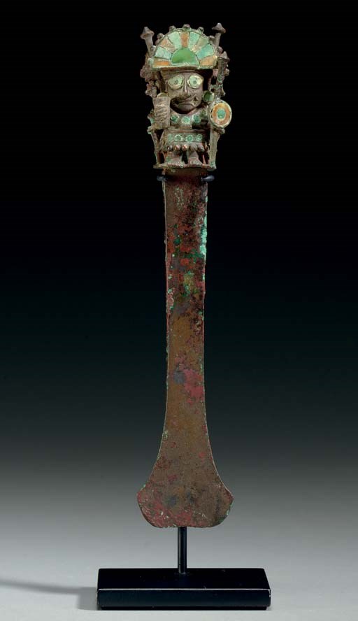 MOCHICA COPPER TUMI , CA. A.D. 200 - 500 | Christie's
