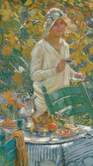 William de Leftwich Dodge (1867-1935) , Portrait of the Artist's ...