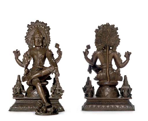 A bronze figure of Buddha , NORTHEASTERN INDIA, PALA PERIOD, 11TH/12TH ...