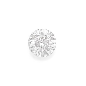 A MAGNIFICENT UNMOUNTED CIRCULAR-CUT DIAMOND