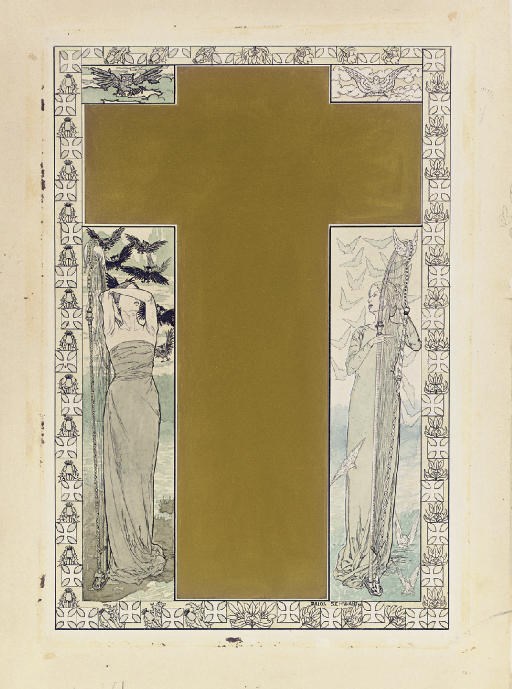 Carlos Schwabe (Swiss, 1866-1926) , The Profane and the Sacred | Christie's