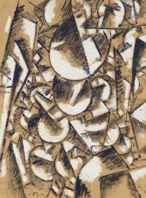 Fernand Leger (1881-1955) , Dessin pour contraste de formes ...