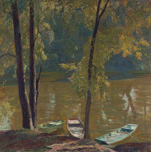 Daniel Garber (1880-1958) , Bayou | Christie's