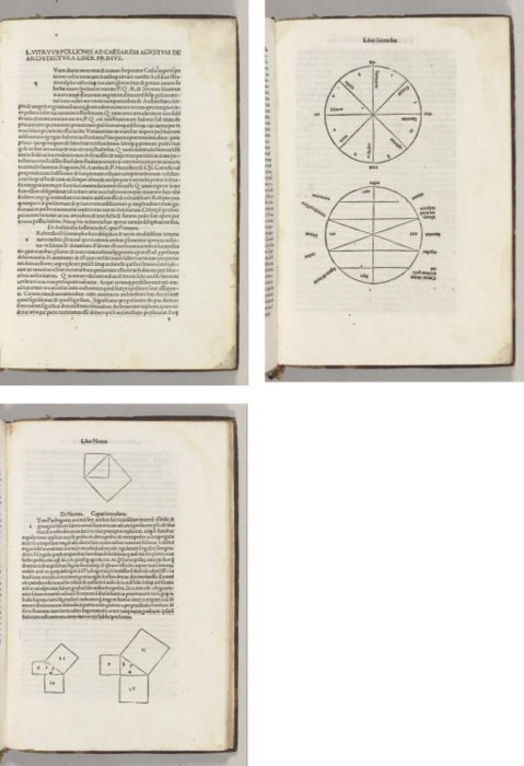 VITRUVIUS POLLIO, Marcus. De architectura. - Sextus Iulius FRONTINUS ...