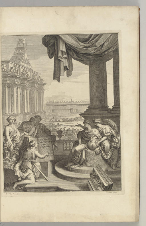 VITRUVIUS POLLIO, Marcus. Les dix livres d'architecture de Vitruve ...