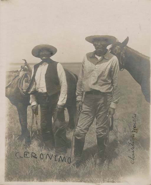 GERONIMO (Indian name: Goyathlay), (1829-1909), Chief of the Chiricahua ...