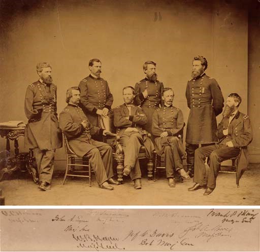 SHERMAN, William Tecumseh, Major General. BRADY, Mathew, photographer ...