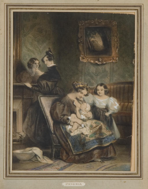 Dapres Achille Deveria 1800 1857 Scènes De Genre Par Lemercier
