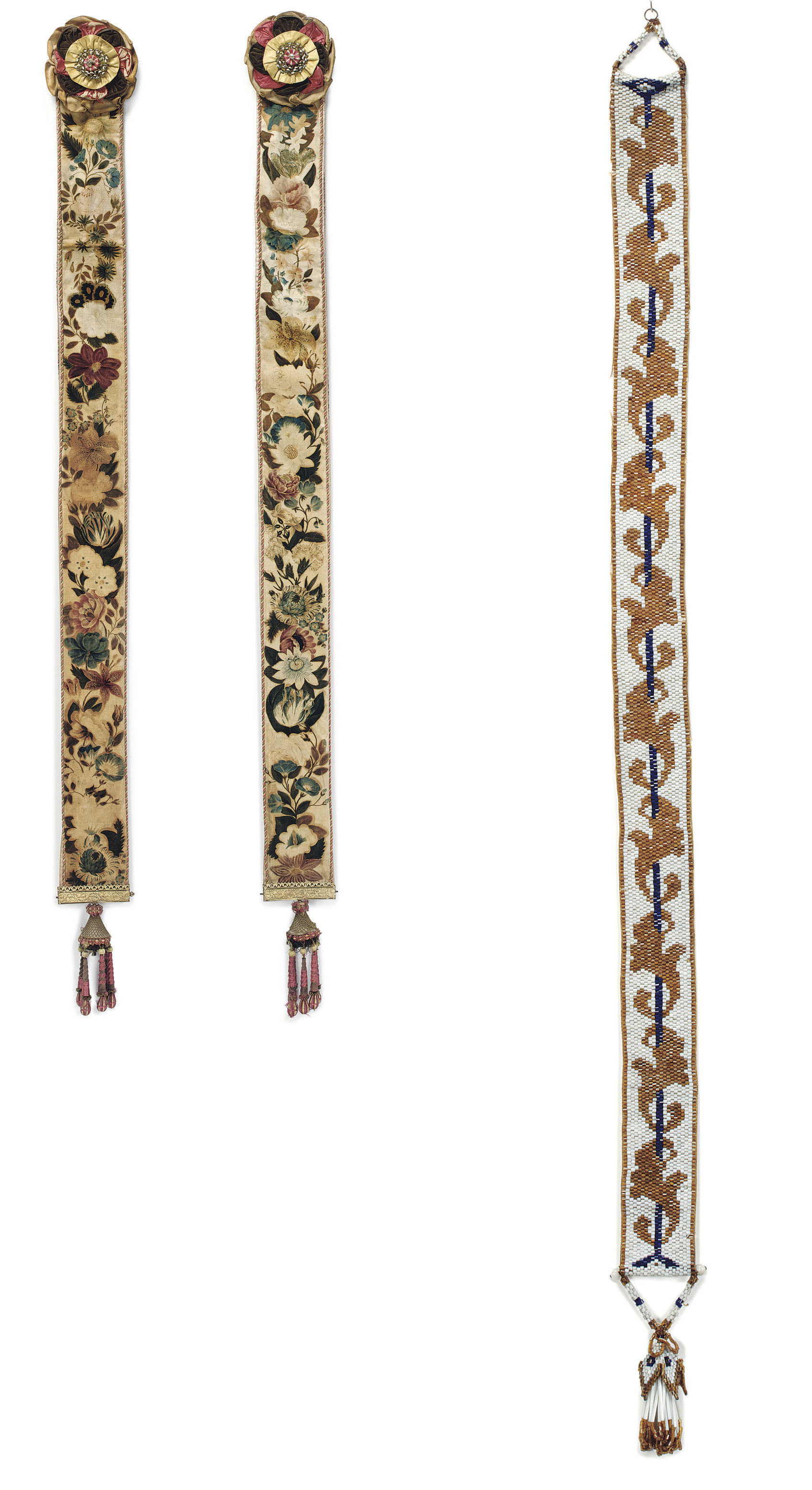 THREE VICTORIAN BELL-PULLS , MID-19TH CENTURY | Christie's