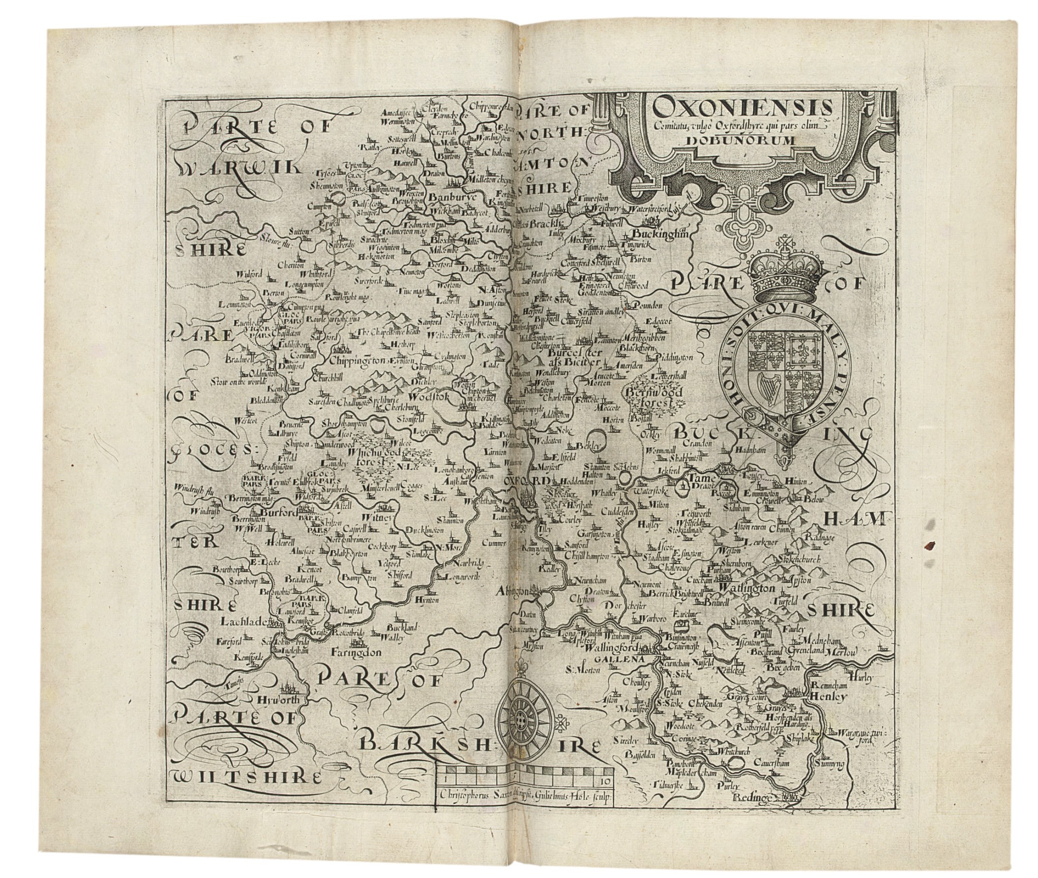 CAMDEN, William (1551-1623). Britain, or A Chorographicall Description ...
