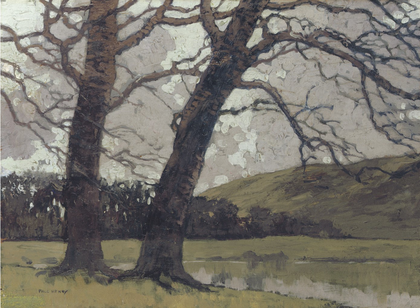 Paul Henry, R.H.A. (1876-1958) , Winter Trees | Christie's