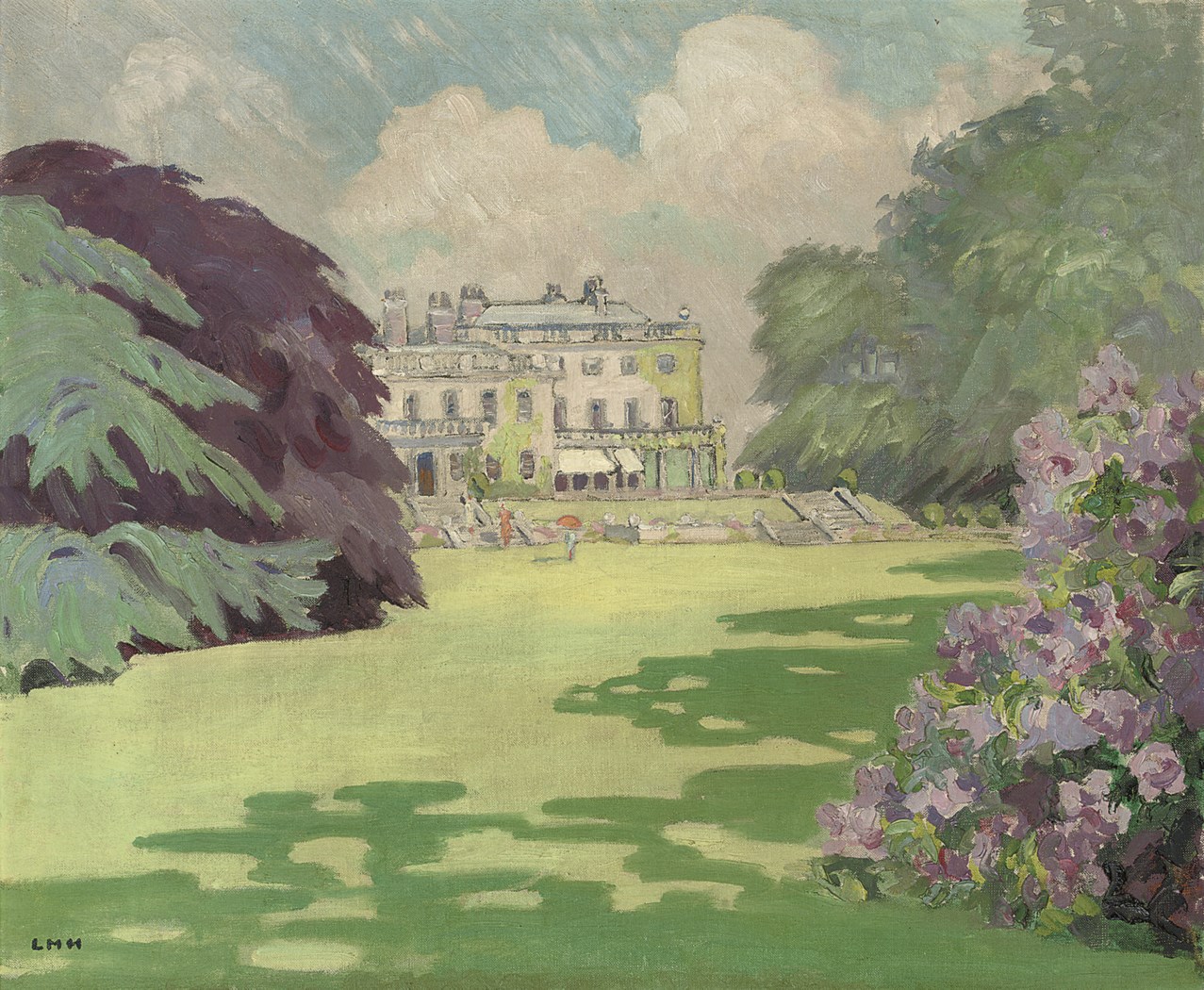 Letitia Marion Hamilton, R.H.A. (1878-1964) , Ellesmere Hall, Cheshire ...