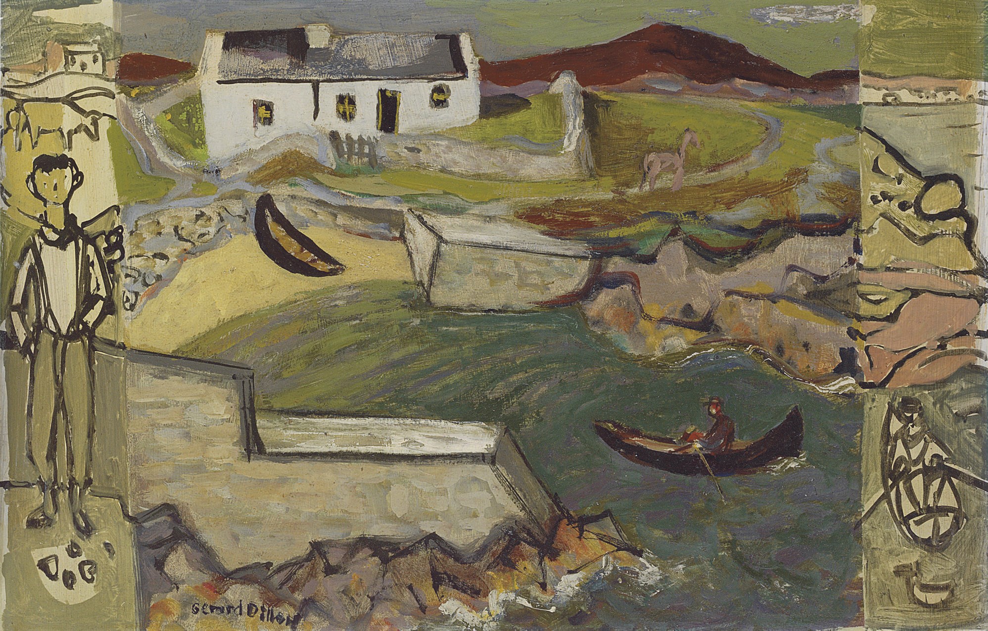 Gerard Dillon (1916-1971) , Inishlackan, Connemara | Christie's