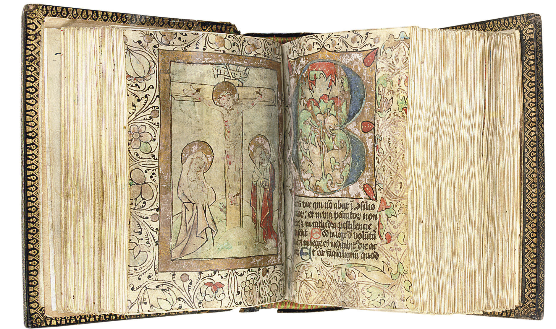 BREVIARY, for the use of Benedictine nuns, in Latin, ILLUMINATED ...